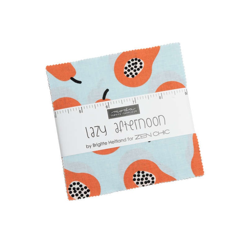 Buy Moda Lazy Afternoon Charm Pack By Zen Chic Fabric Quilting Sewing ...