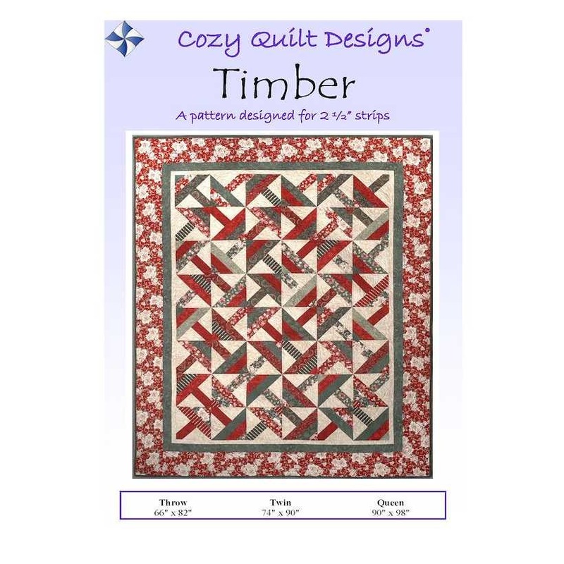 Buy Timber Quilt Pattern By Cozy Quilt Design Quilting Sewing - MyDeal