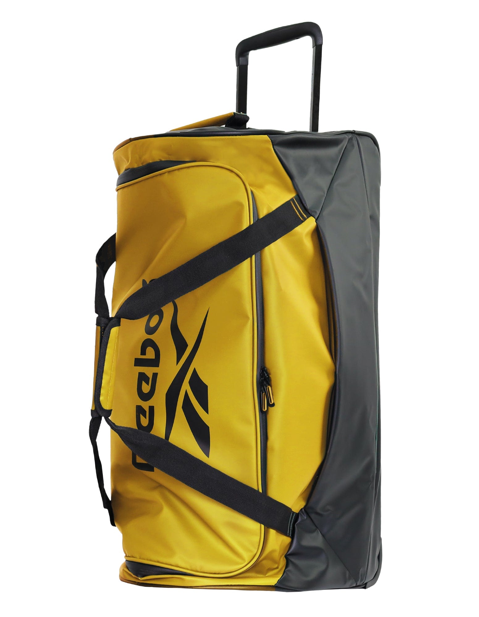 Buy Reebok Road Runner 72cm Trolley Duffle on Wheels in Yellow - MyDeal ...