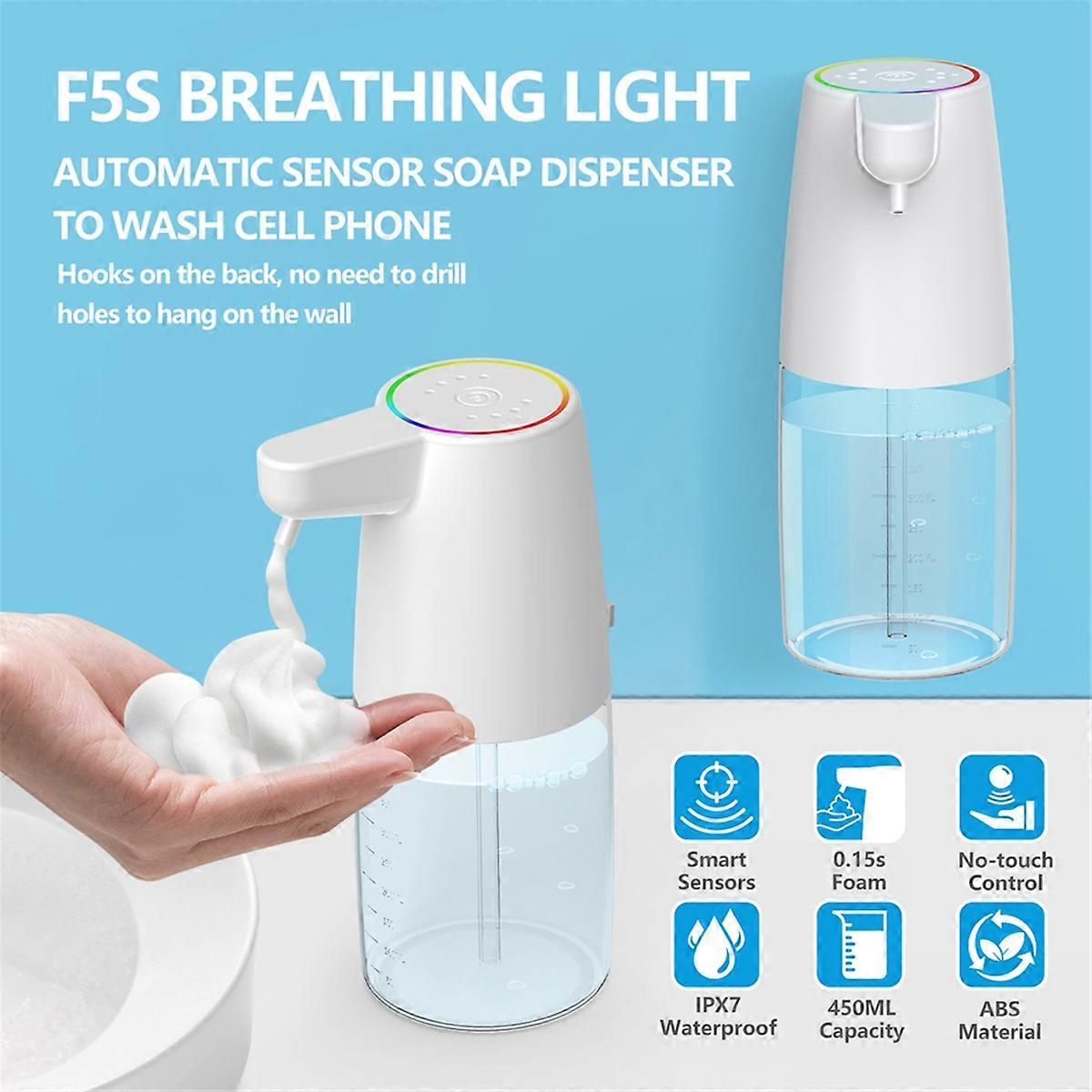 Buy 450ml Automatic Gel Soap Dispenser - Infrared Sensor, Type-C ...