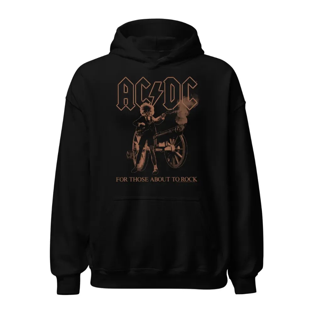 Buy AC/DC For Those About To Rock Angus Hoodie EU 2025 TOUR COLLECTION New model For Fans ...