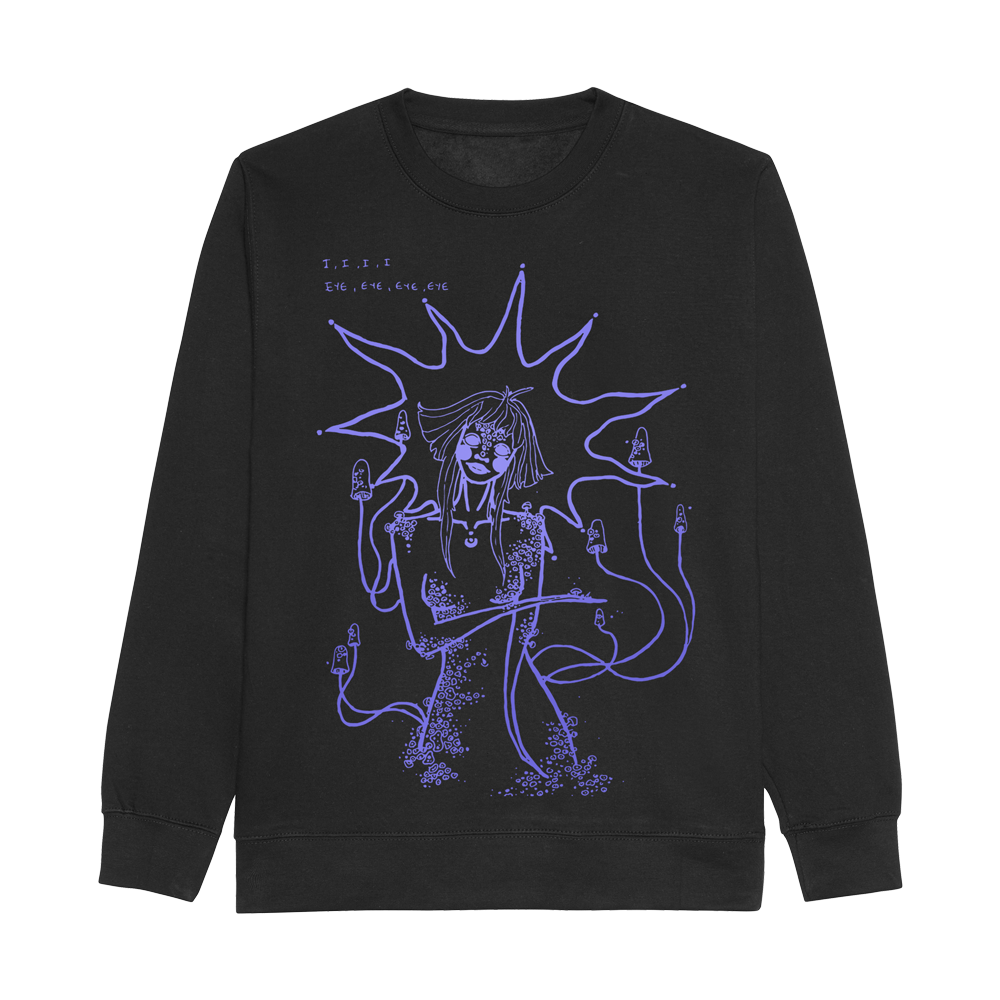 Buy Aurora Aksnes pink and blue “Lady-star-nymph“ Crewneck Sweatshirt International Women’s day ...