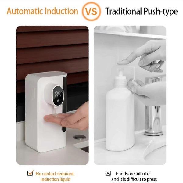 Buy Automatic Liquid Soap Dispenser Wall Mount Soap Dispenser - MyDeal ...