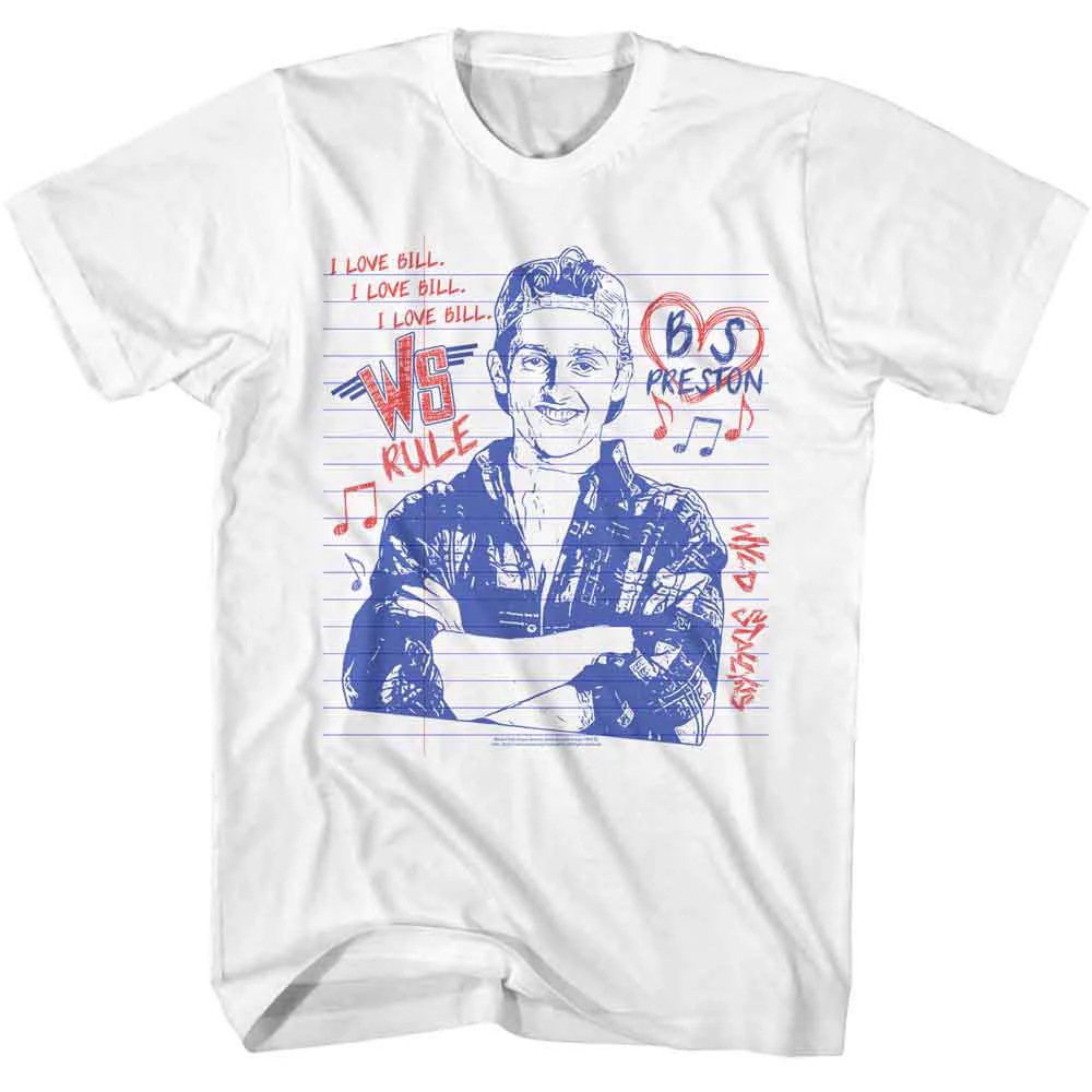 Buy Bill And Teds Excellent Adventure Bill And Ted Bill Notebook Doodle ...