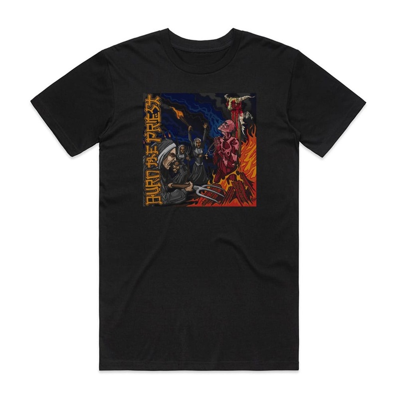 Buy Burn the Priest Burn The Priest Album Cover T-Shirt Black - MyDeal