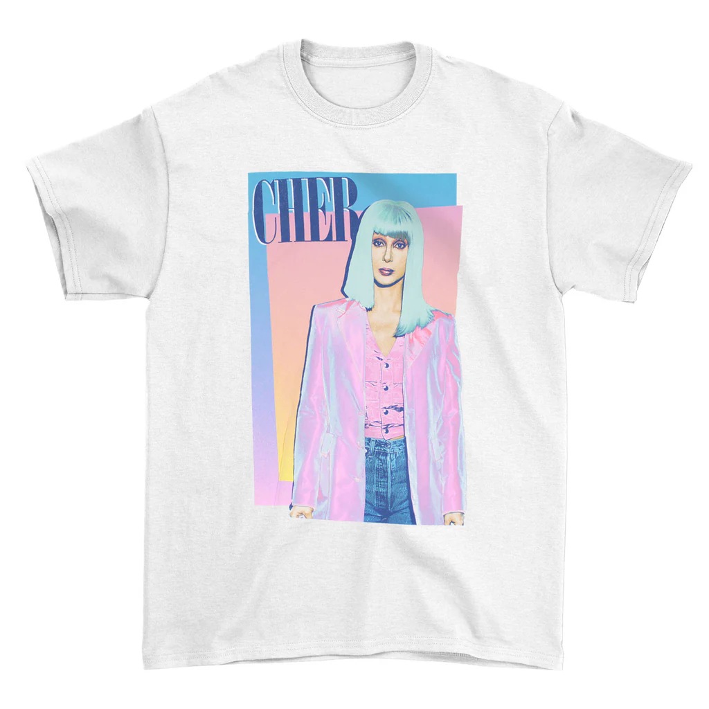 Buy Cher Multicolor Boxed Photo & Logo T-shirt Classic - MyDeal Australia