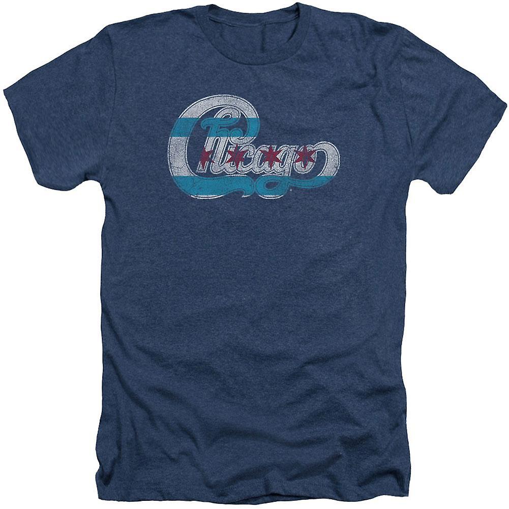 Buy Chicago Flag Logo T-shirt - MyDeal Australia