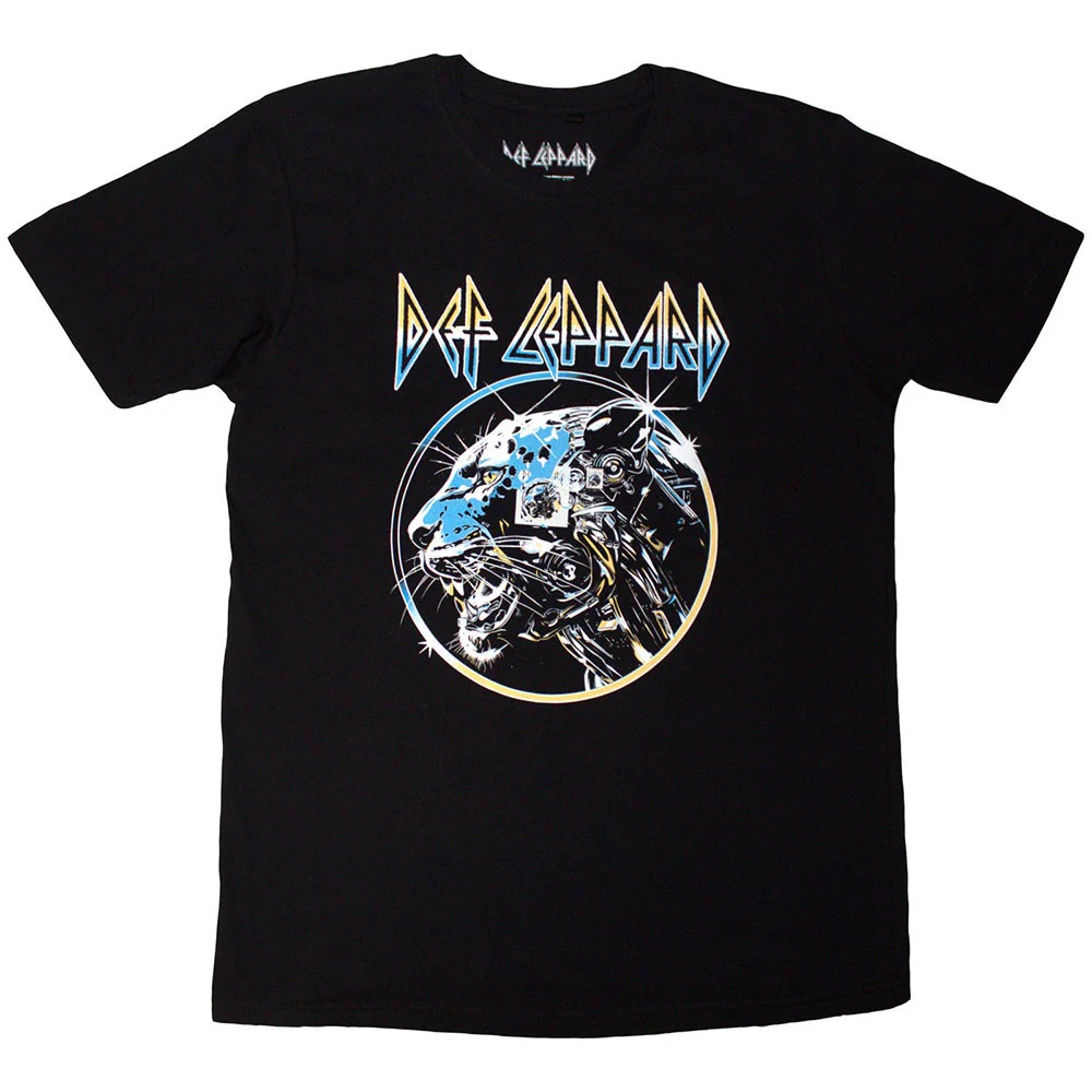 Buy Def Leppard Metal Leopard T-shirt Classic - MyDeal Australia
