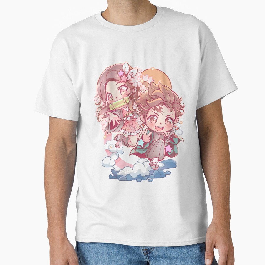 Buy Demon Slayer Infinity Castle Tanjiro x Nezuko Cute Anime Chibi Girl ...
