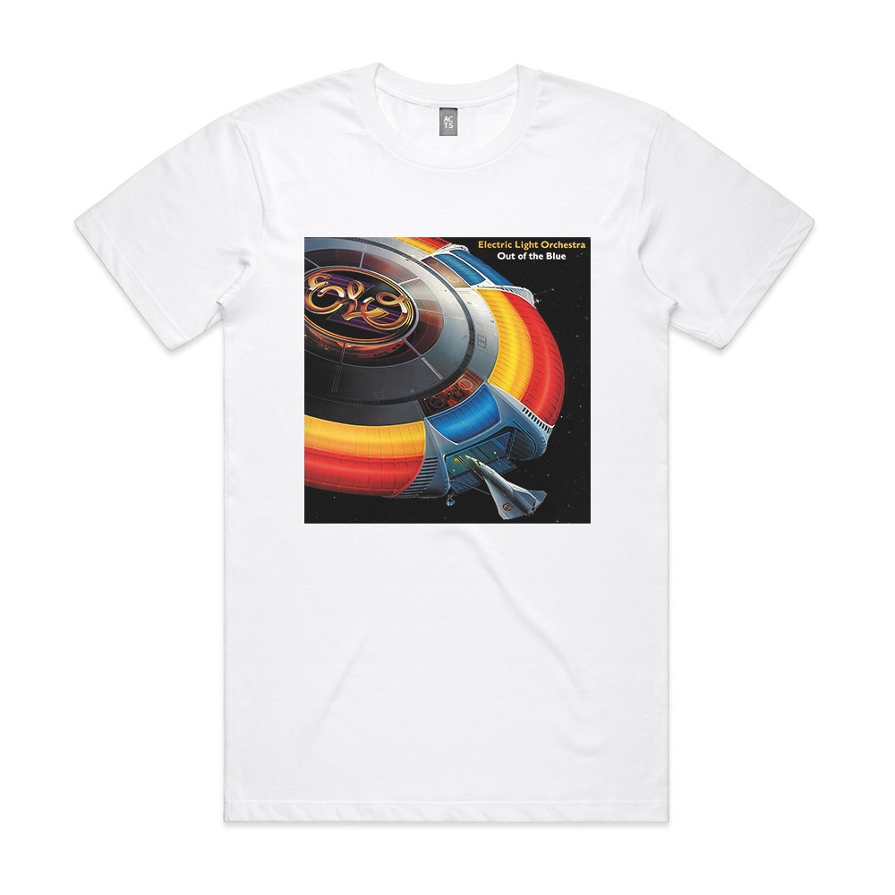 Buy Electric Light Orchestra Out Of The Blue Elo Album Cover T-Shirt ...