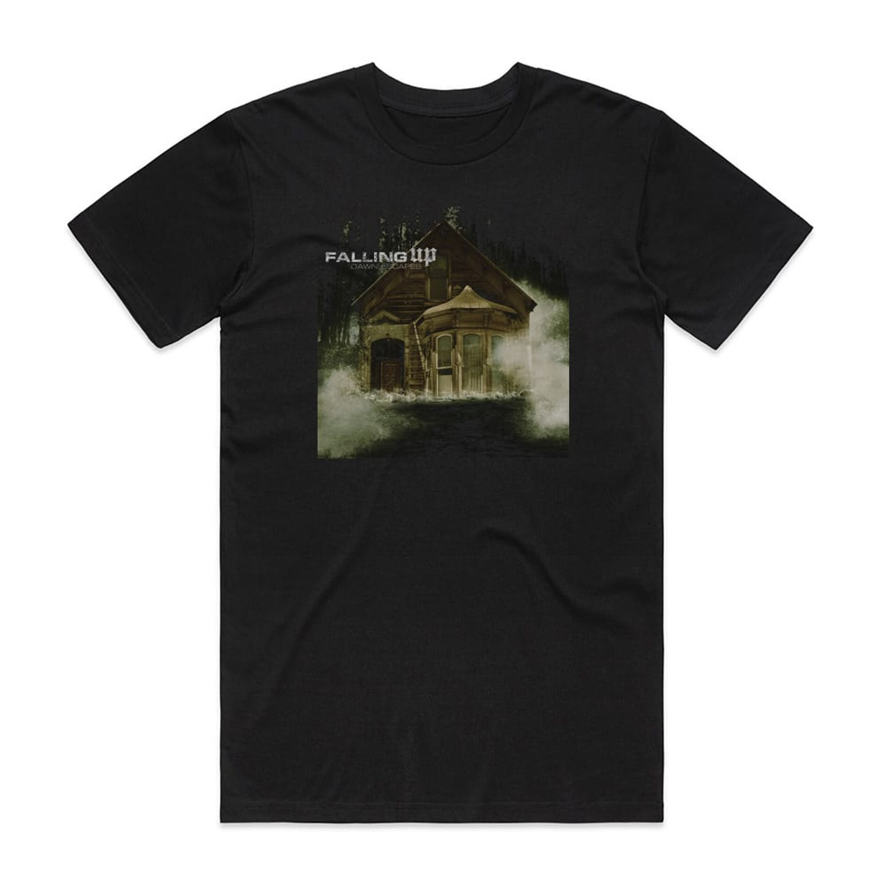 Buy Falling Up Dawn Escapes Album Cover T-Shirt Black - MyDeal Australia