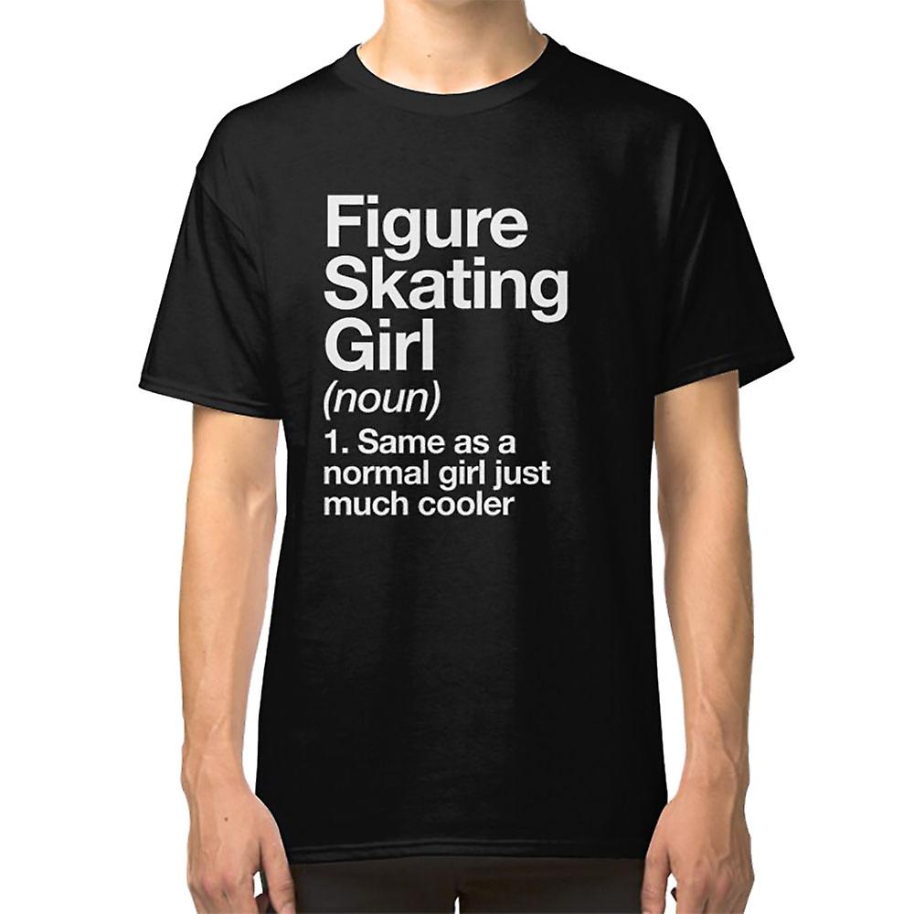 Buy Figure Skating Girl Definition Funny & Sassy Design T-shirt ...