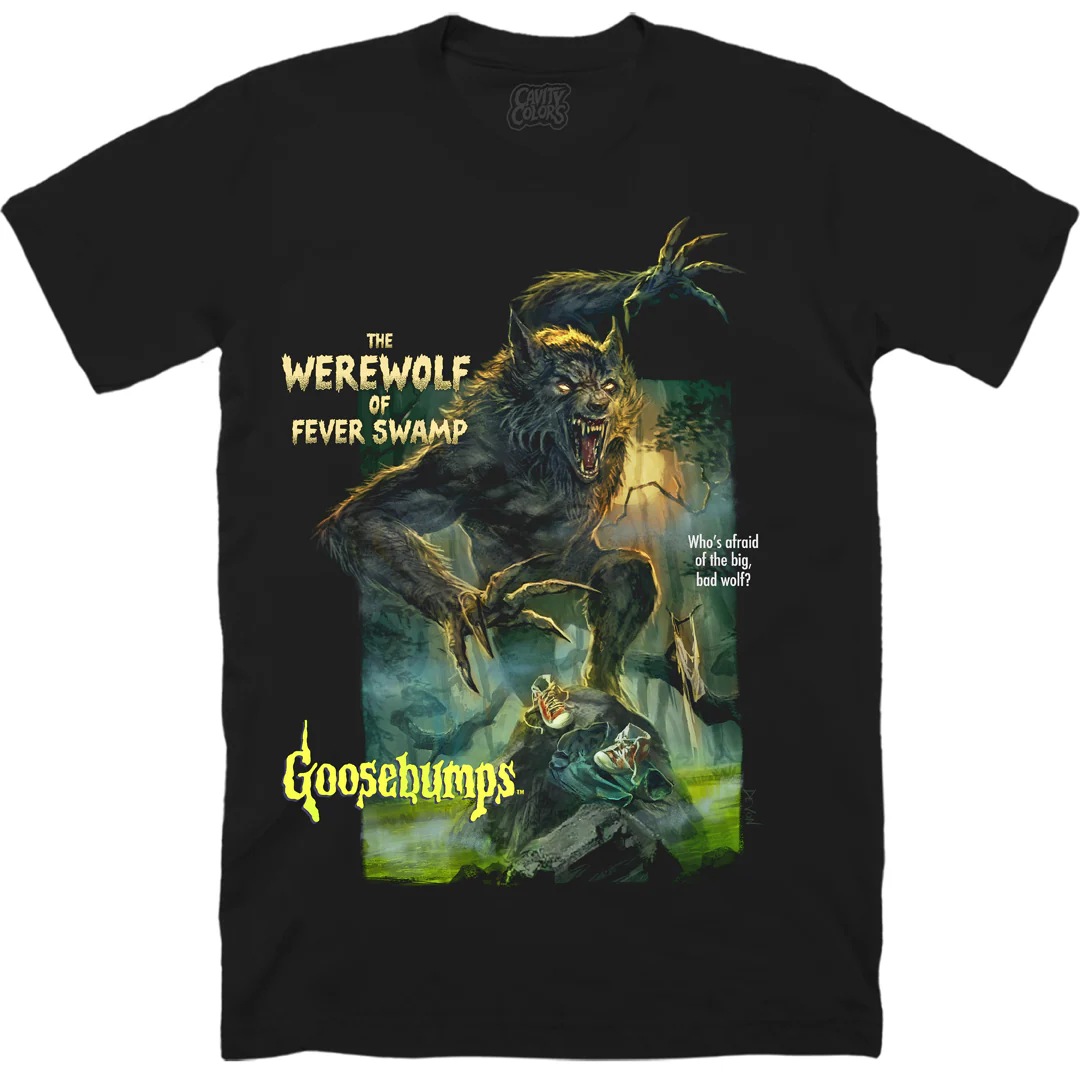 Buy Goosebumps: The Werewolf Of Fever Swamp T-Shirt - MyDeal Australia