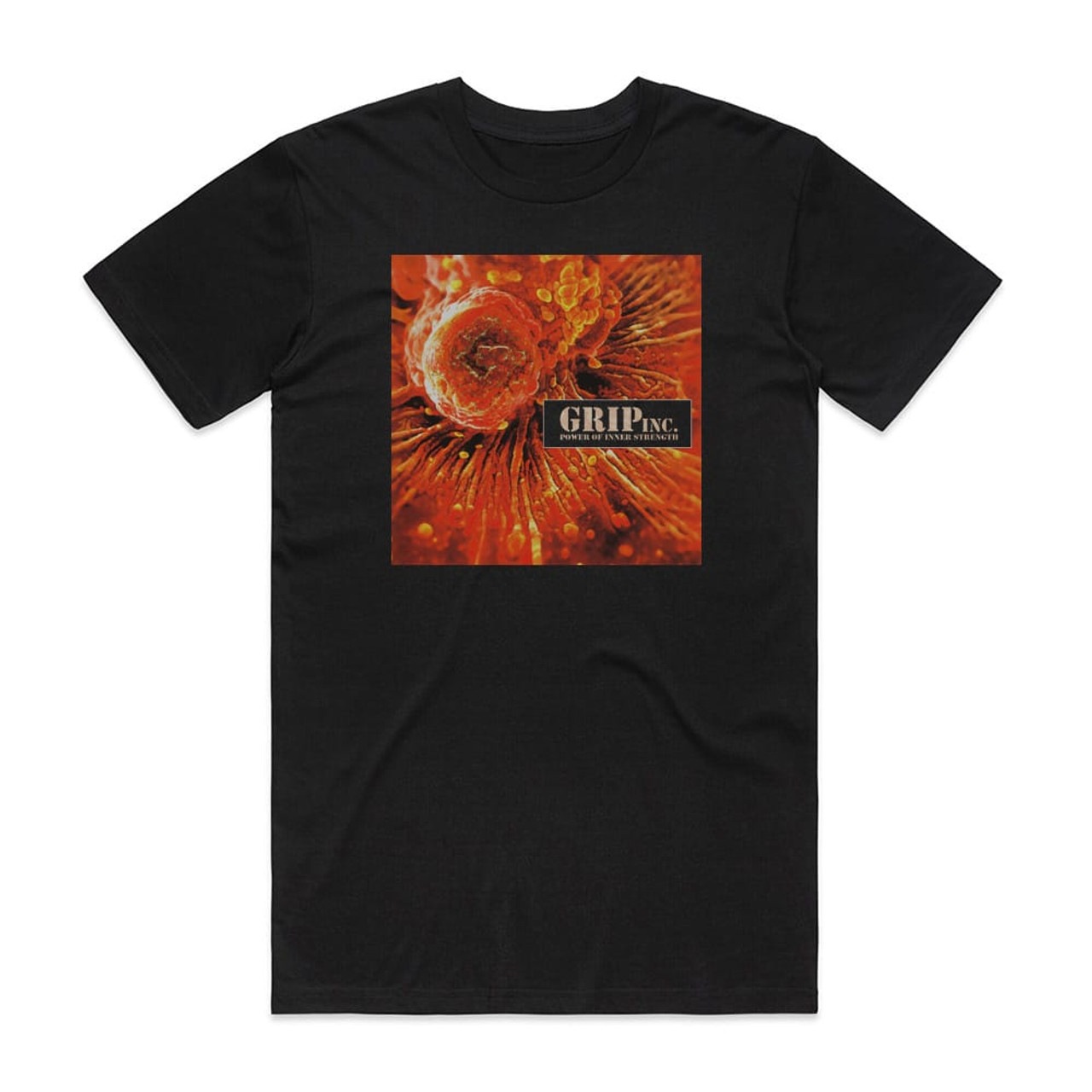 Buy Grip Inc Power Of Inner Strength Album Cover T-Shirt Black - MyDeal ...
