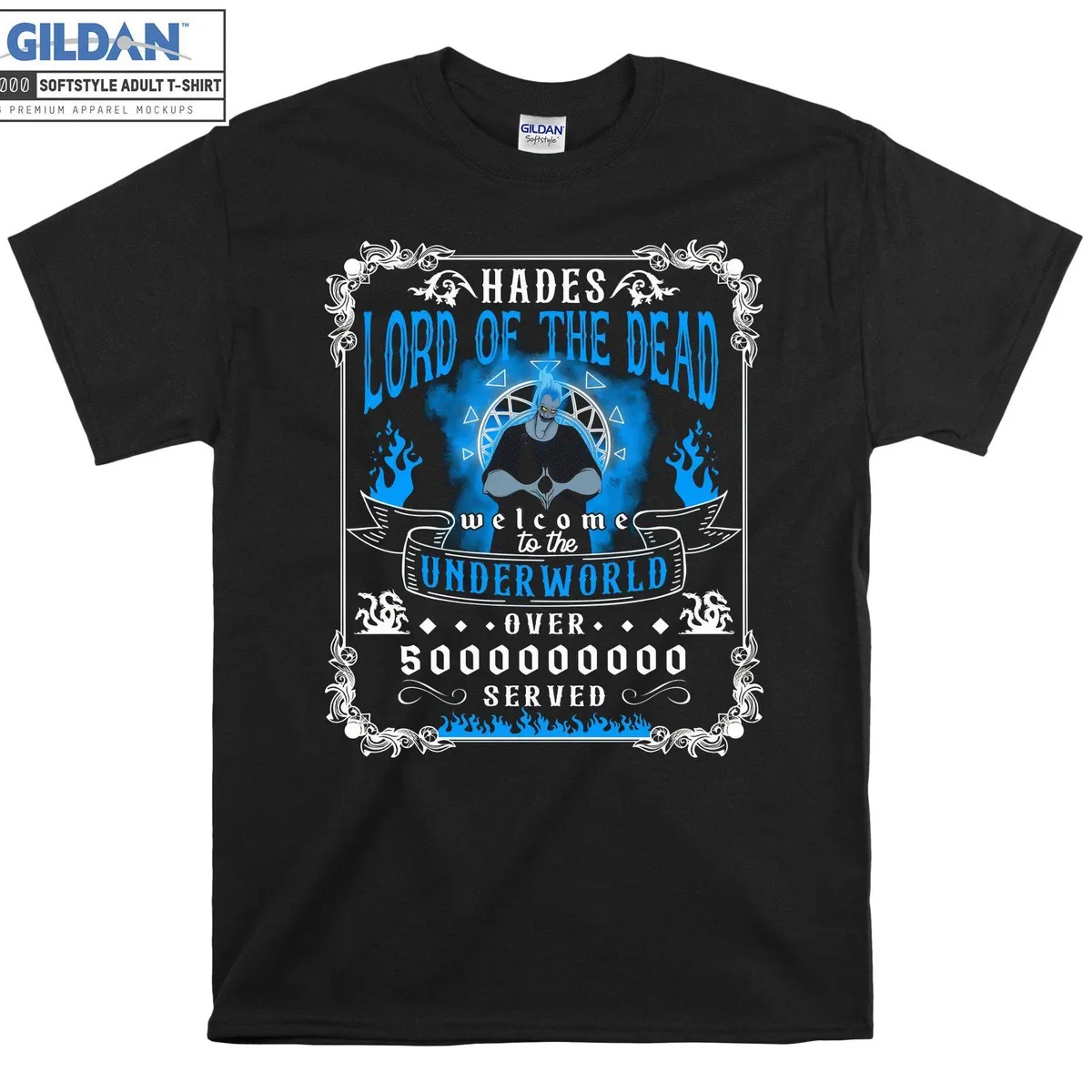 Buy hercules hades lord of the dead shirt hercules villains - MyDeal ...