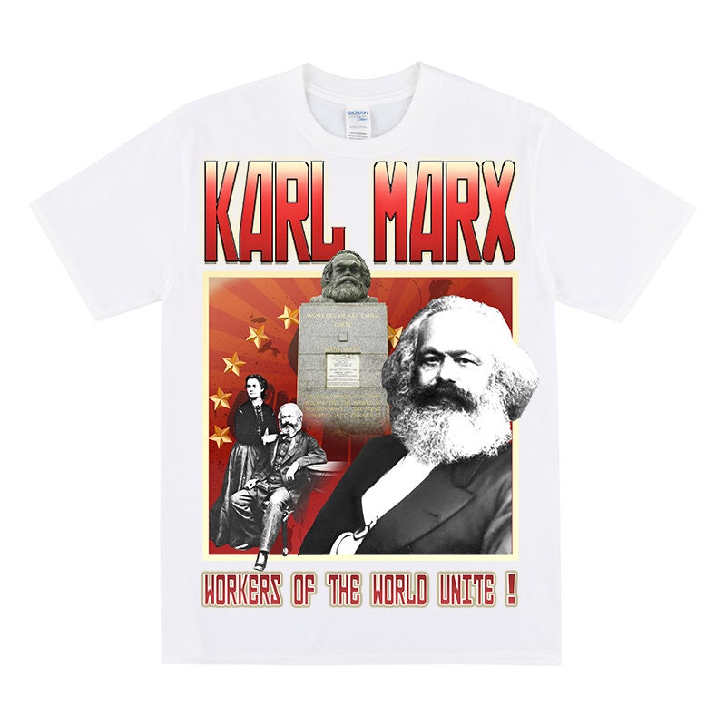 Buy KARL MARX Homage T-shirt White - MyDeal Australia