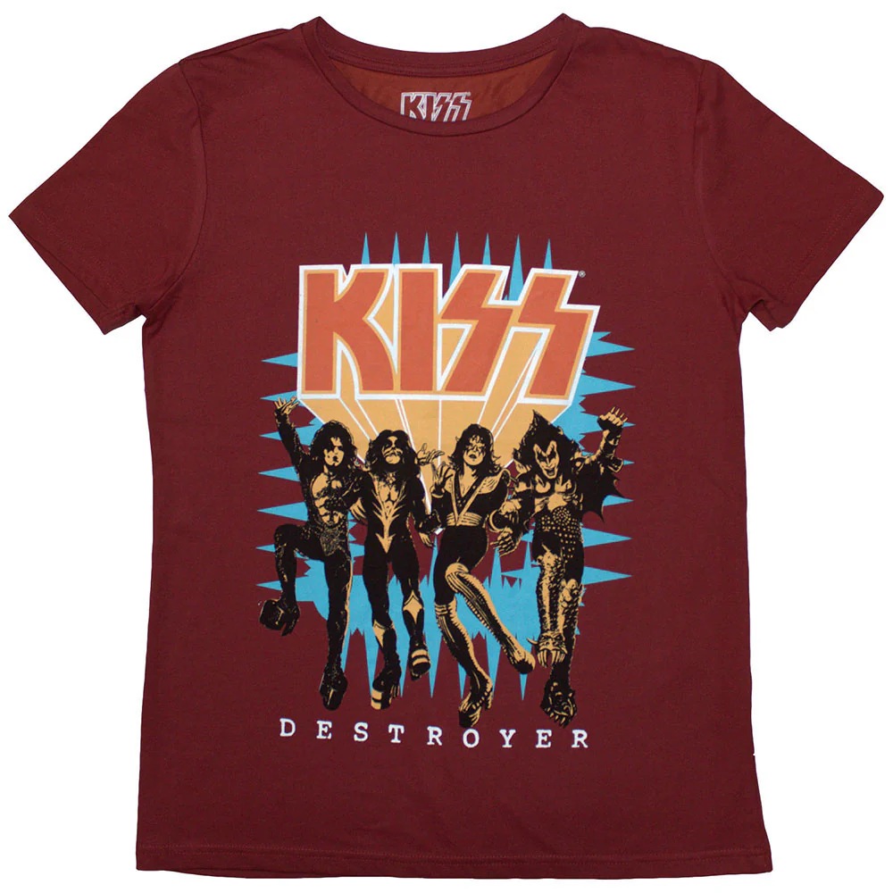 Buy KISS Destroyer 3d Logo T-shirt Classic - MyDeal Australia