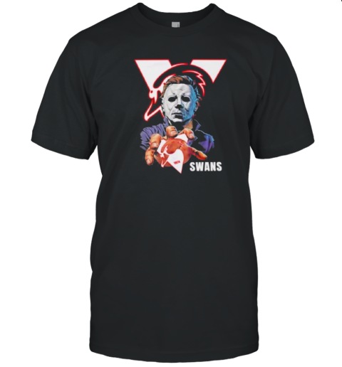 Buy Michael Myers Swans Logo T-Shirt - MyDeal Australia