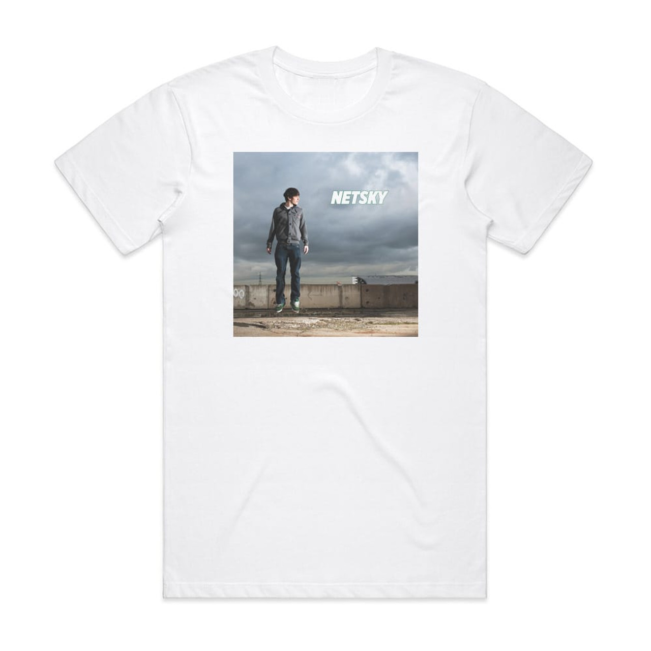 Buy Netsky Netsky Album Cover T-Shirt White - MyDeal Australia