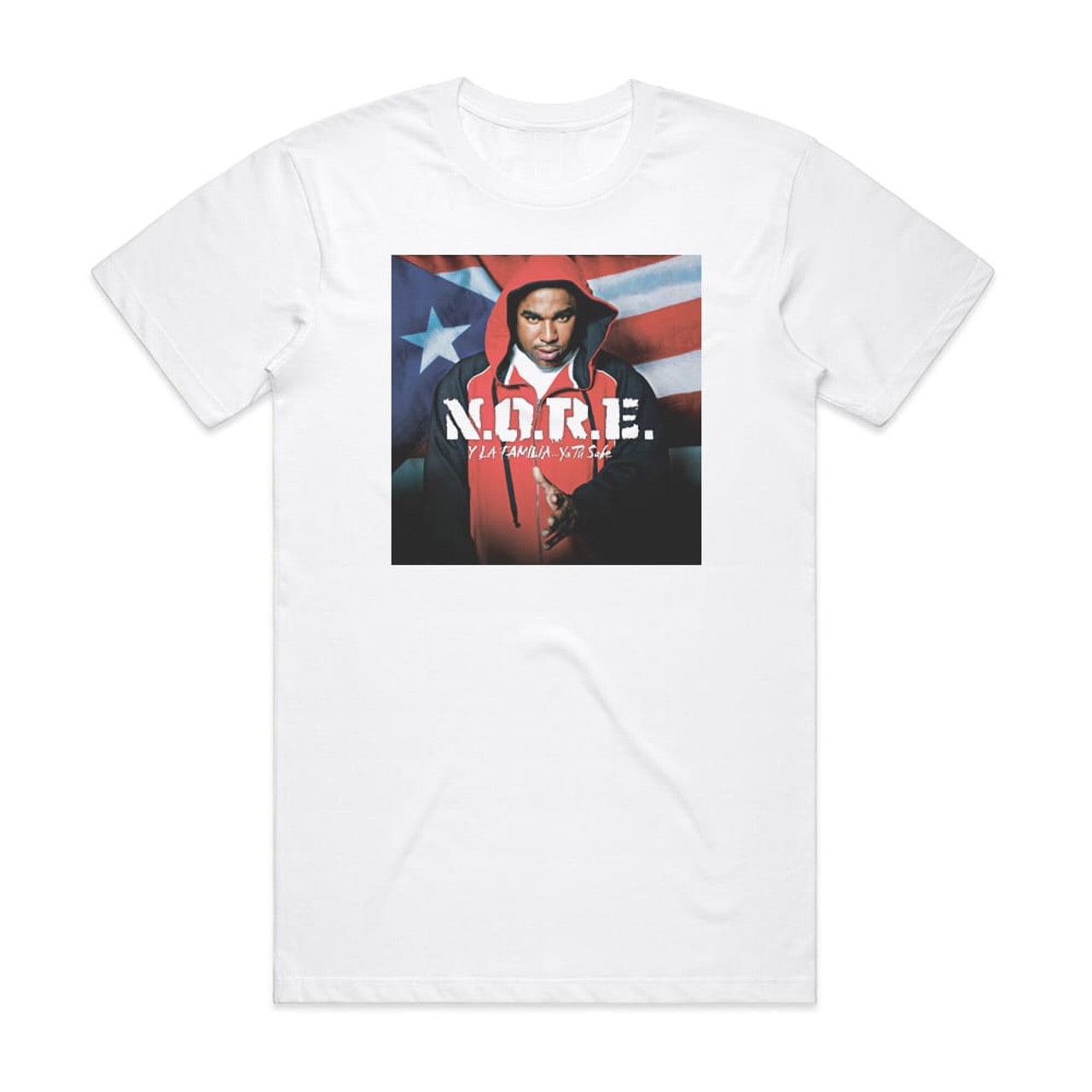 Buy NORE Nore Y La Familia Ya T Sabe Album Cover T-Shirt White - MyDeal ...