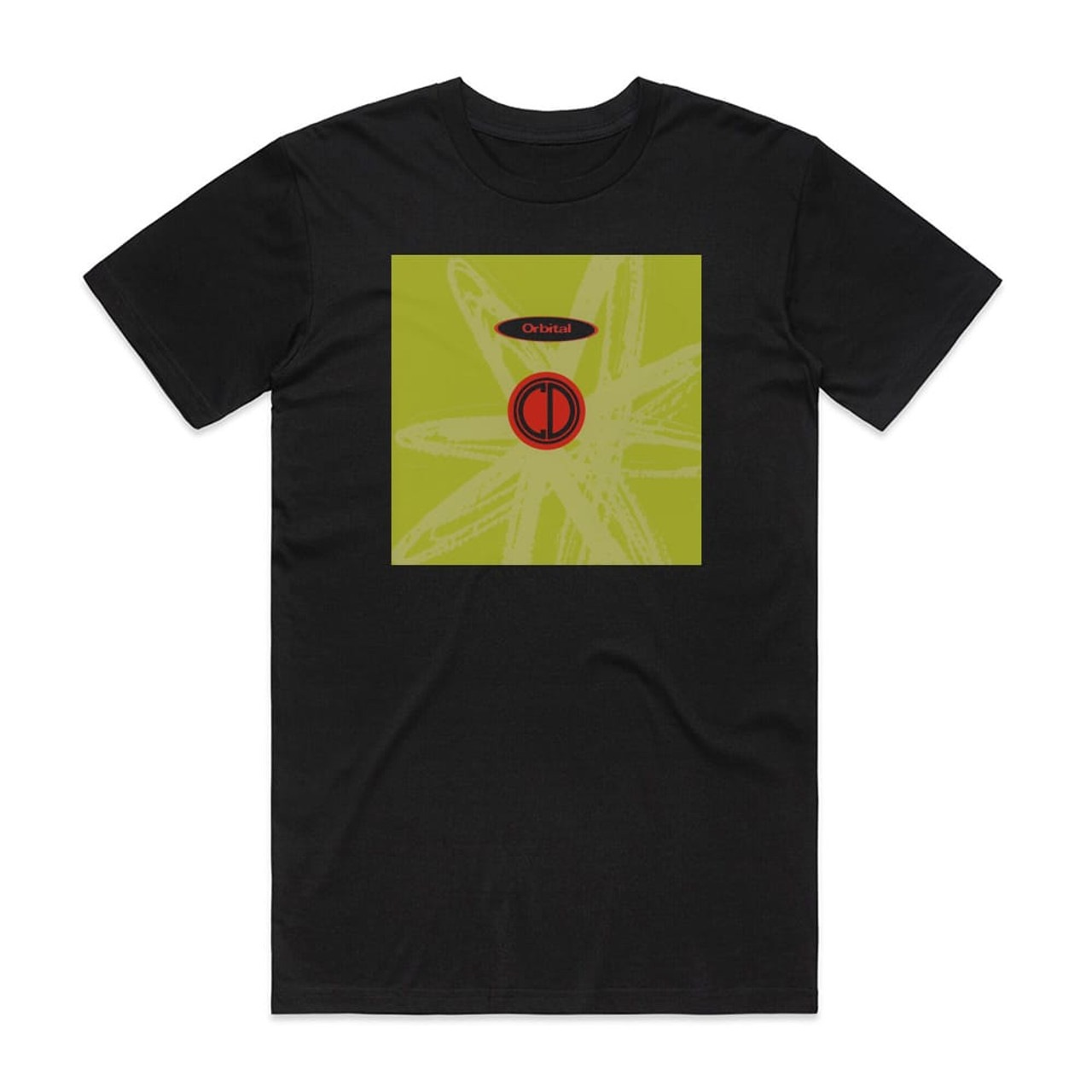 Buy Orbital Orbital Album Cover T-Shirt Black - MyDeal Australia