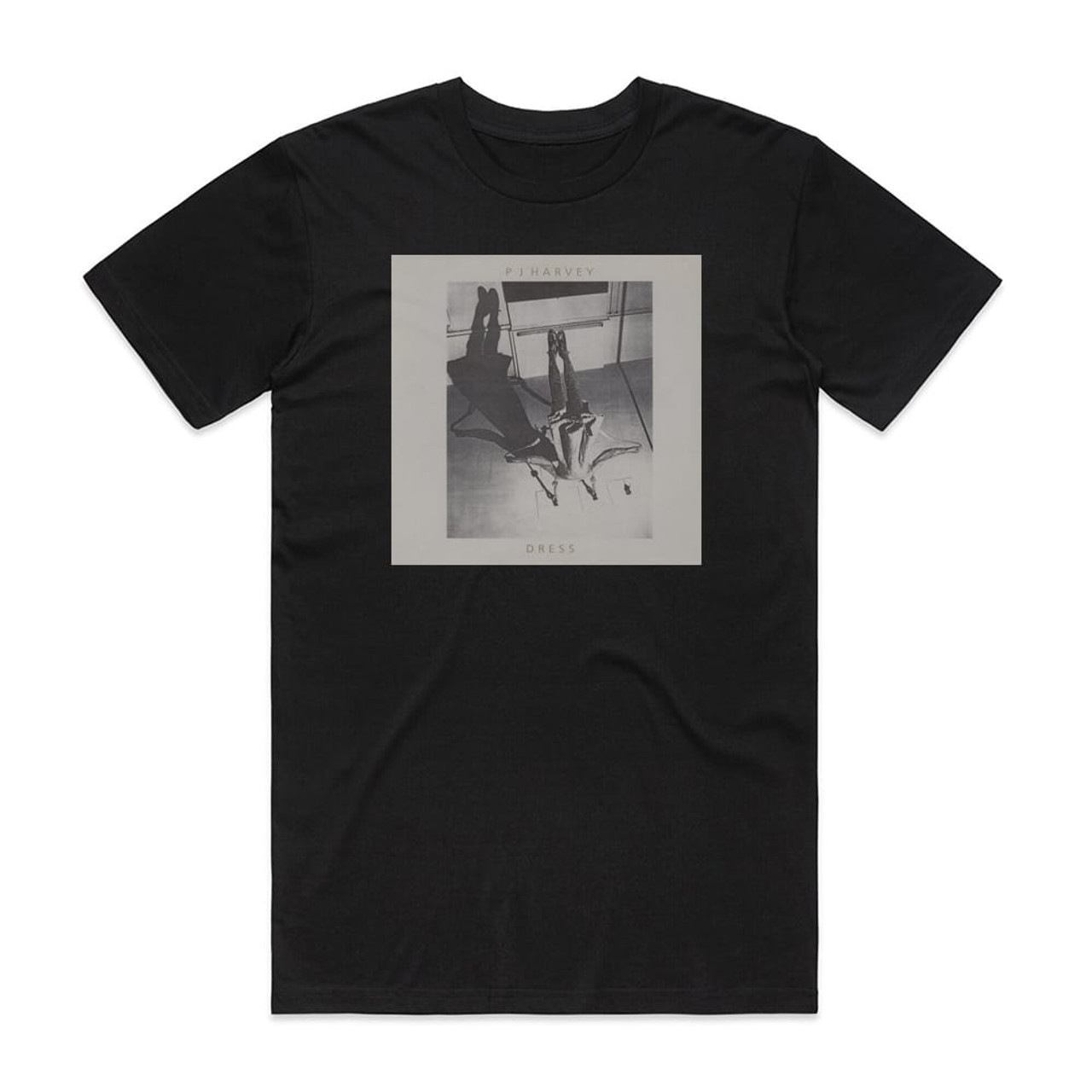 Buy PJ Harvey Dress Album Cover T-Shirt Black - MyDeal Australia