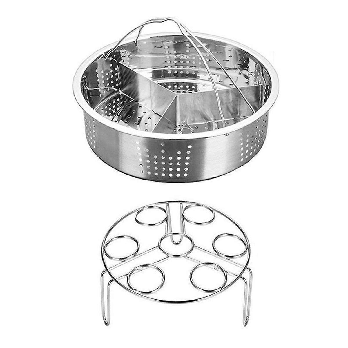 Buy Pressure Cooker Egg Steamer Rack – Tray for Steaming Eggs & Food ...