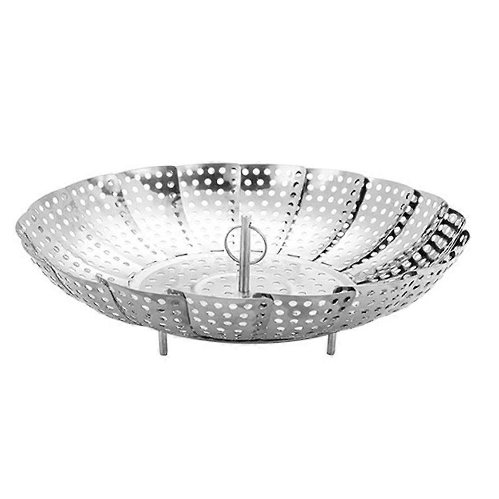 Buy Stainless Steel Folding Steamer Basket – Expandable Food ...