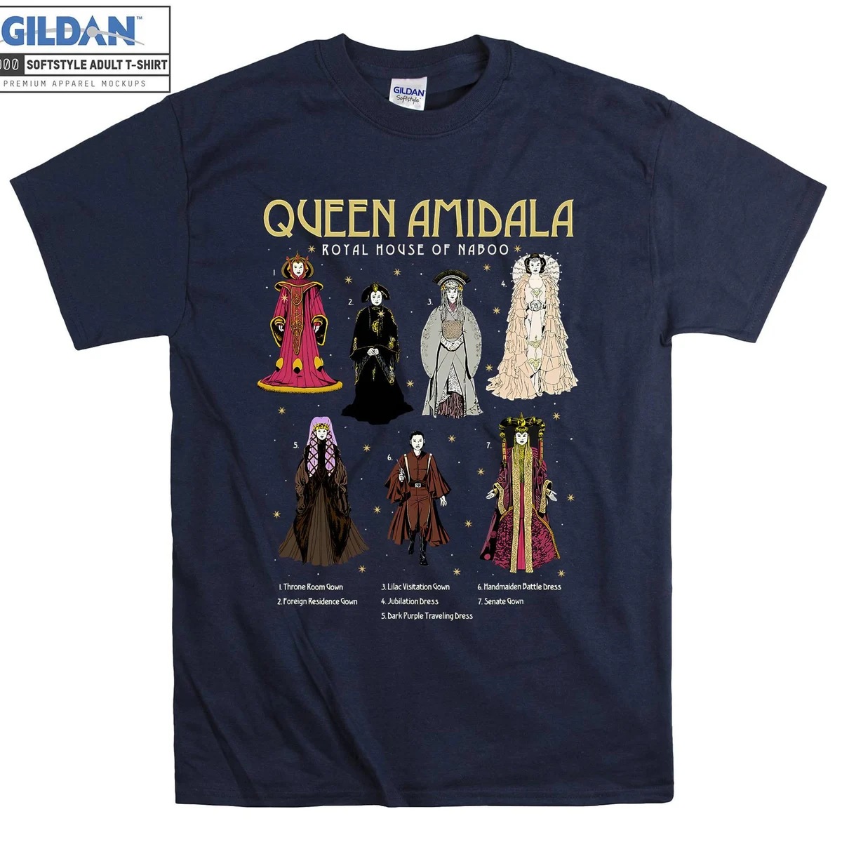 Buy Star Wars Queen Amidala T-shirt - MyDeal Australia