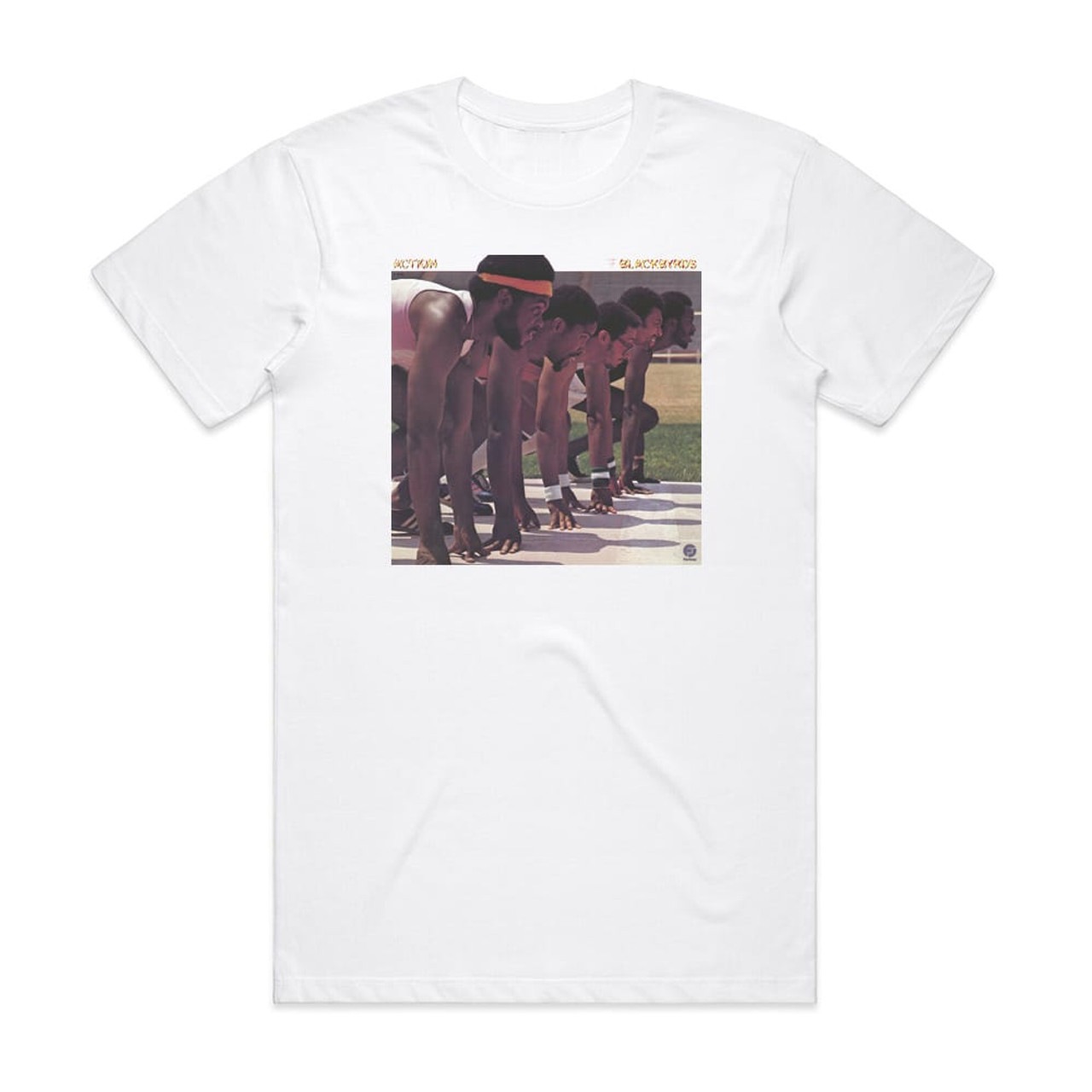 Buy The Blackbyrds Action Album Cover T-Shirt White - MyDeal Australia