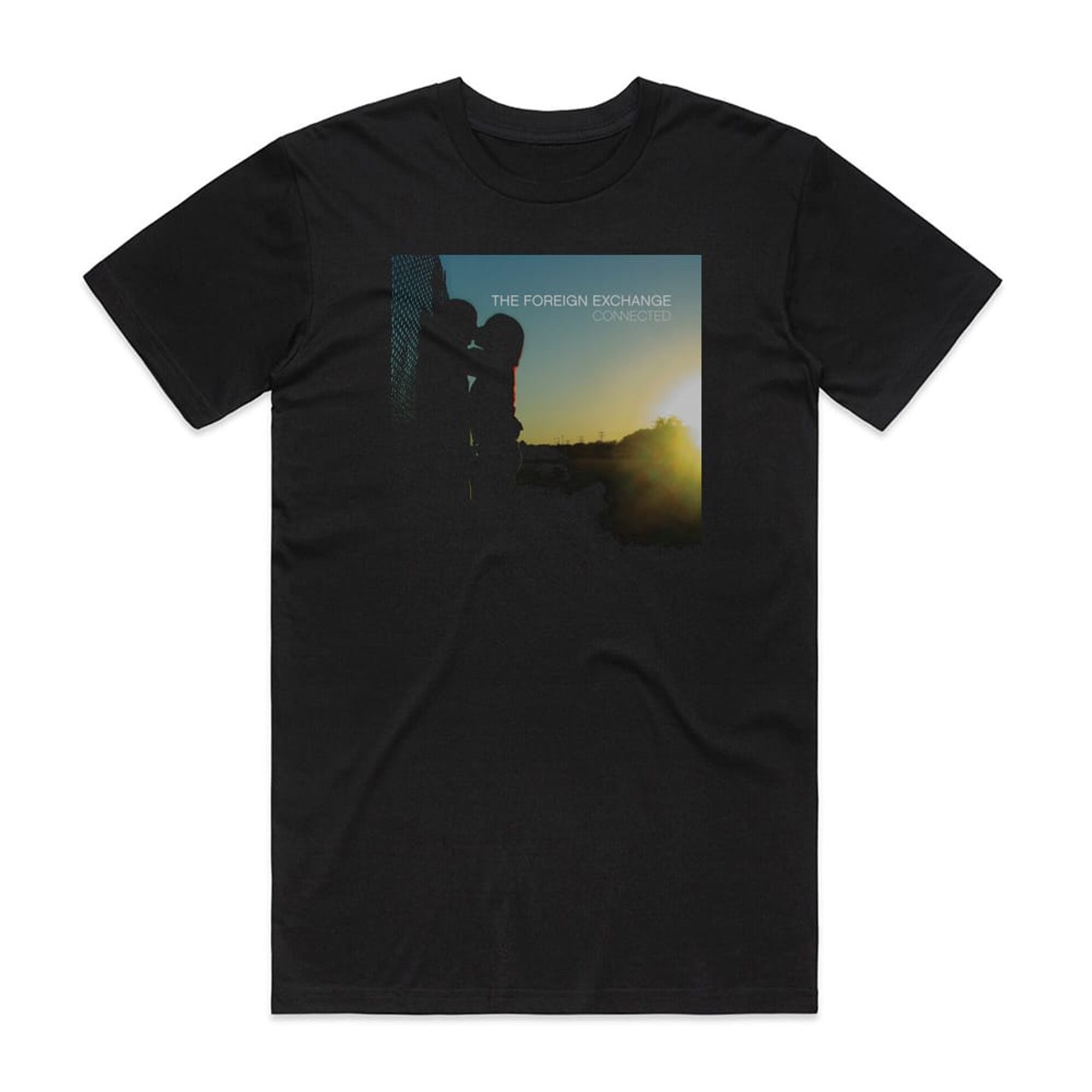 Buy The Foreign Exchange Connected Album Cover T-Shirt Black - MyDeal ...
