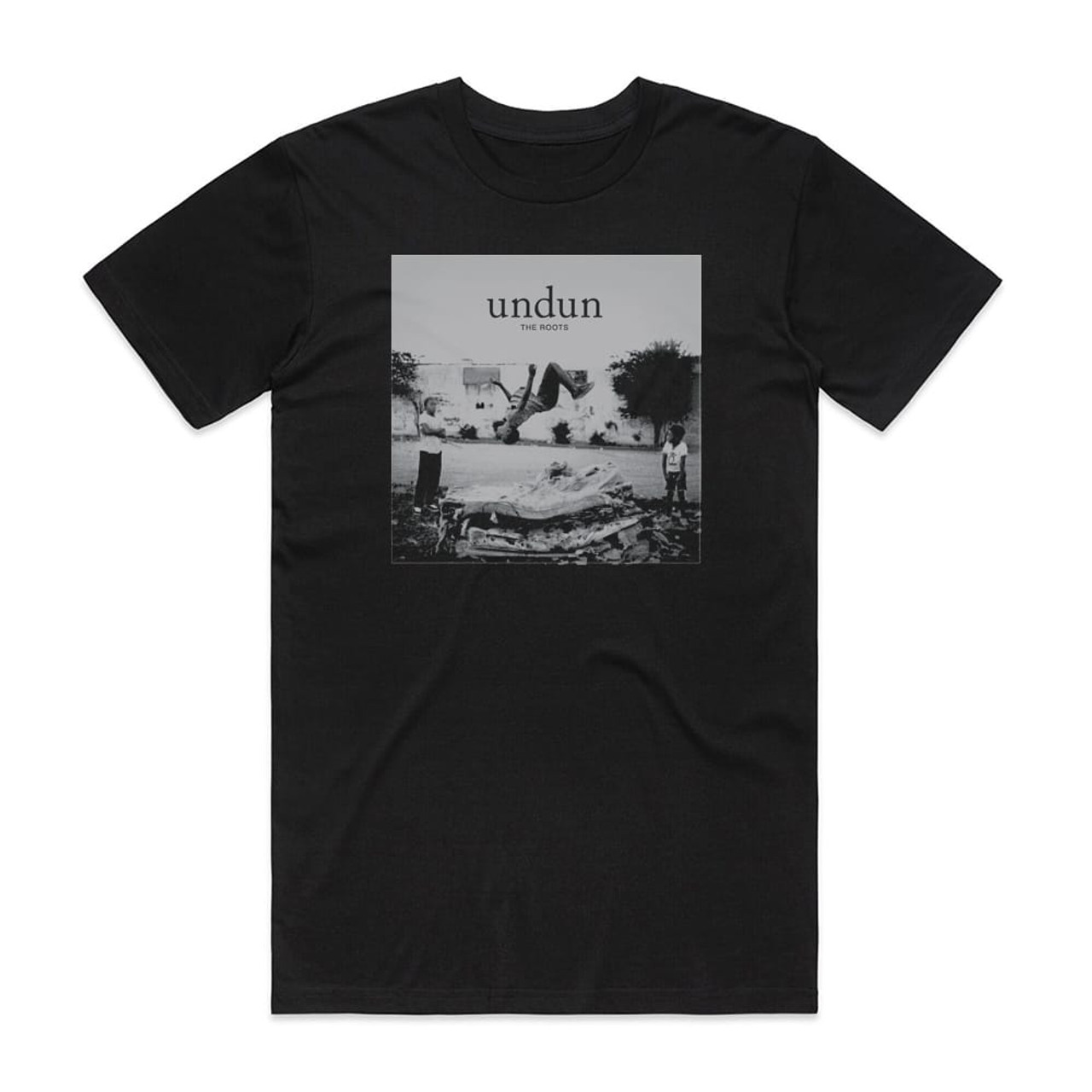 Buy The Roots Undun Album Cover T-Shirt Black - MyDeal Australia