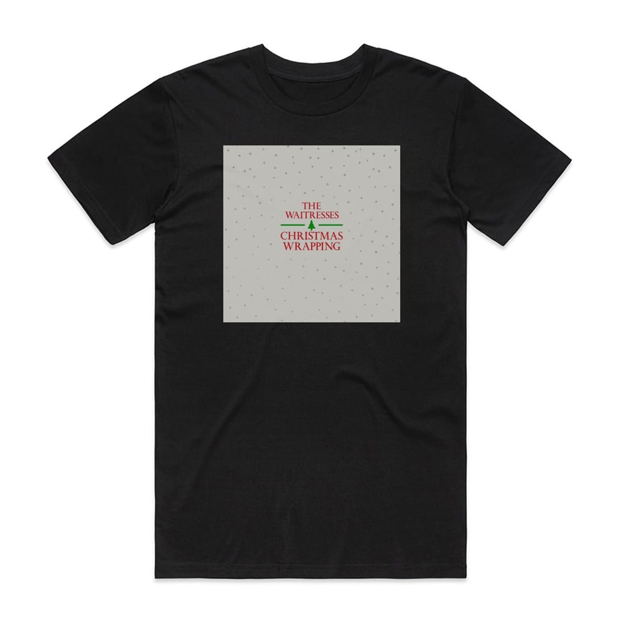 Buy The Waitresses Christmas Wrapping Album Cover T-Shirt Black ...