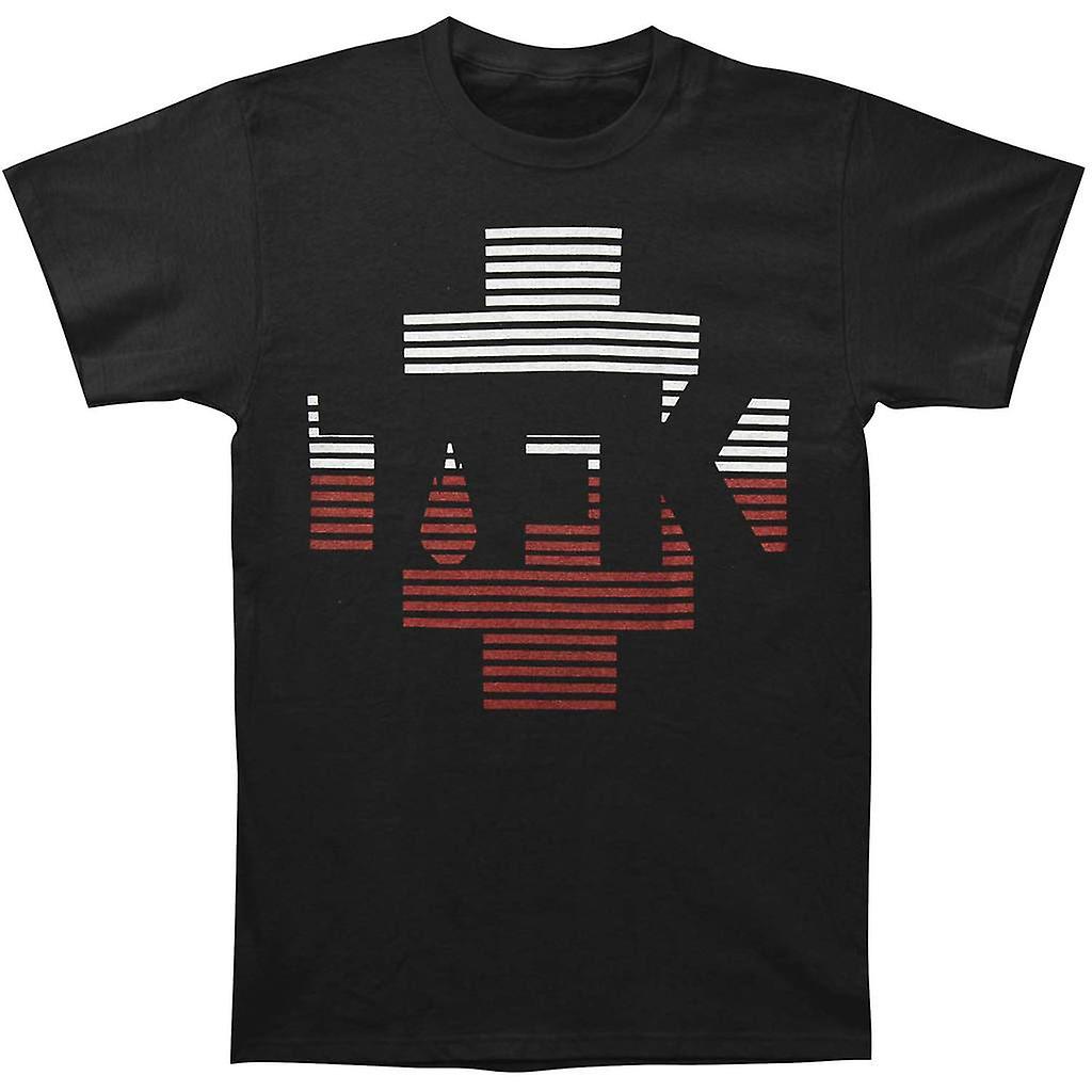 Buy Thousand Foot Krutch Stripes Logo T-shirt - MyDeal Australia