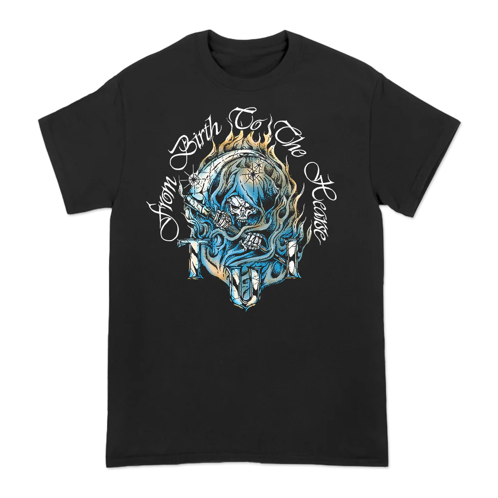 Buy TRAPPED UNDER ICE BIRTH TO HEARSE TEE Shirt 2025 New Summer Unisex ...