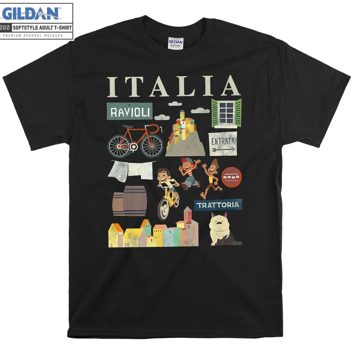Buy Vintage Disney Pixar Luca Italia Icons Shirt Disney Luca Shirt ...