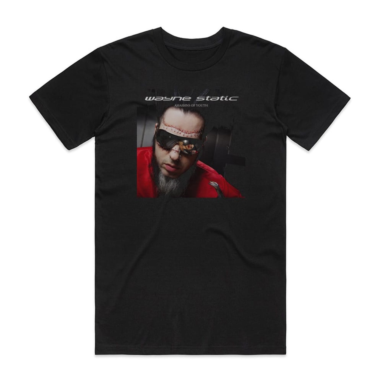 Buy Wayne Static Pighammer 1 Album Cover T-Shirt Black - MyDeal Australia