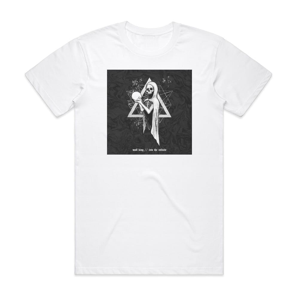 Buy Wolf King Into The Infinite Album Cover T-Shirt White - MyDeal ...