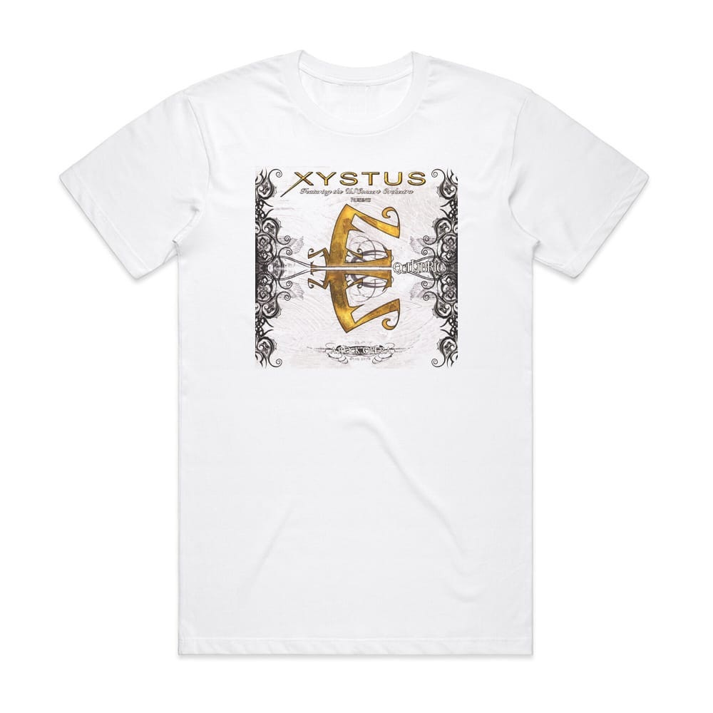 Buy Xystus Equilibrio Album Cover T-Shirt White - MyDeal Australia
