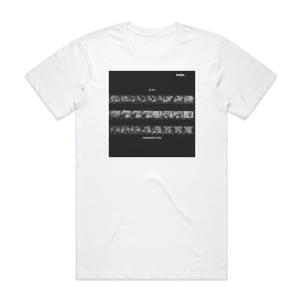 Buy Yosuke Yamashita Trio Clay Album Cover T-Shirt White - MyDeal Australia