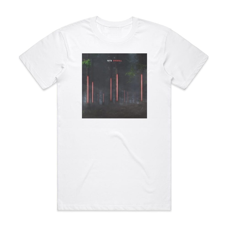 Buy Yotto Hyperfall Album Cover T-Shirt White - MyDeal