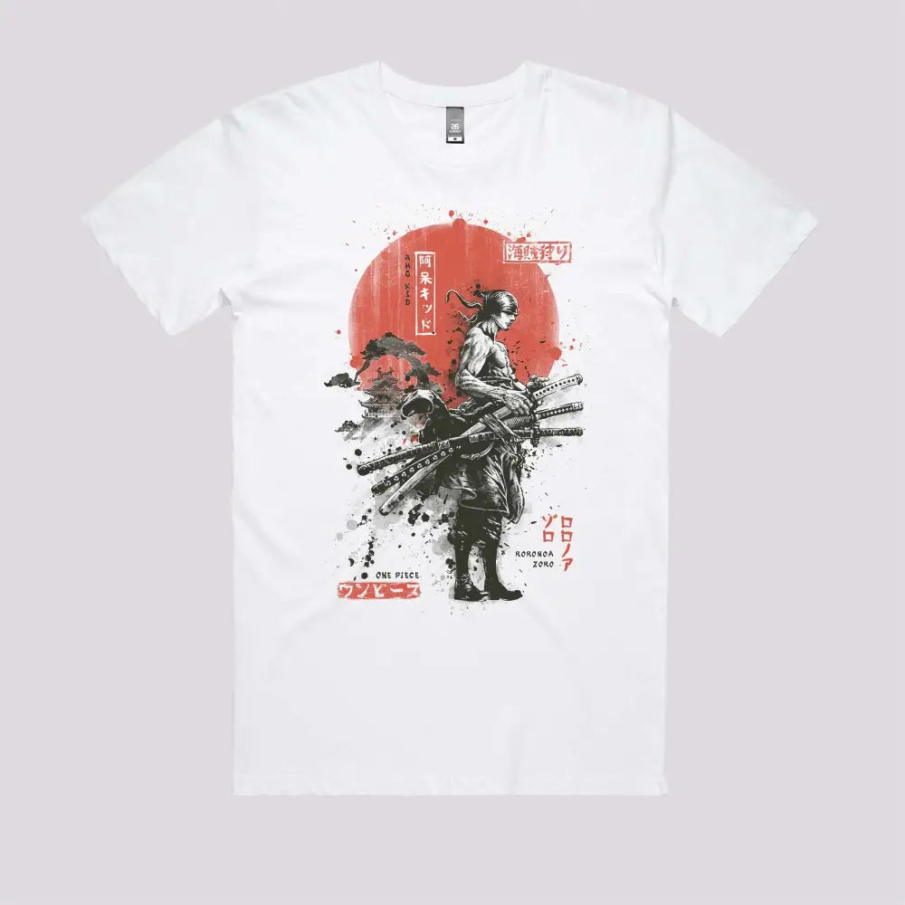 Buy Zoro Wano Kuni Samurai T-Shirt - MyDeal Australia