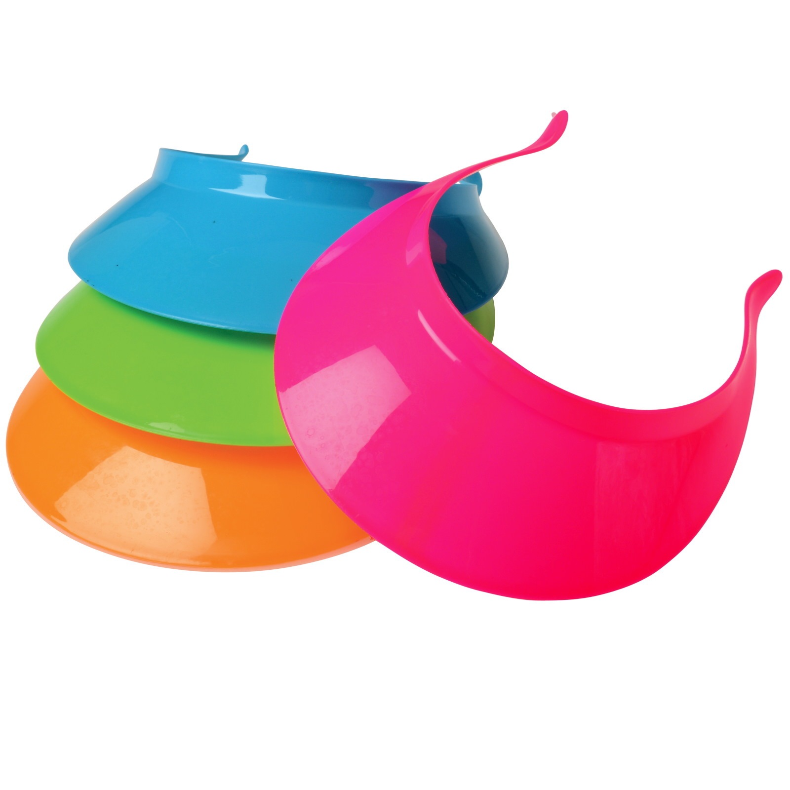 Buy 80's Neon Plastic Visors (Pack of 12) - MyDeal Australia