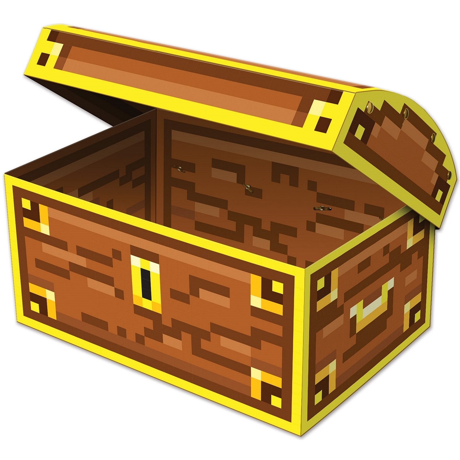 Buy Cardboard 8-Bit Treasure Chest Decoration - MyDeal Australia