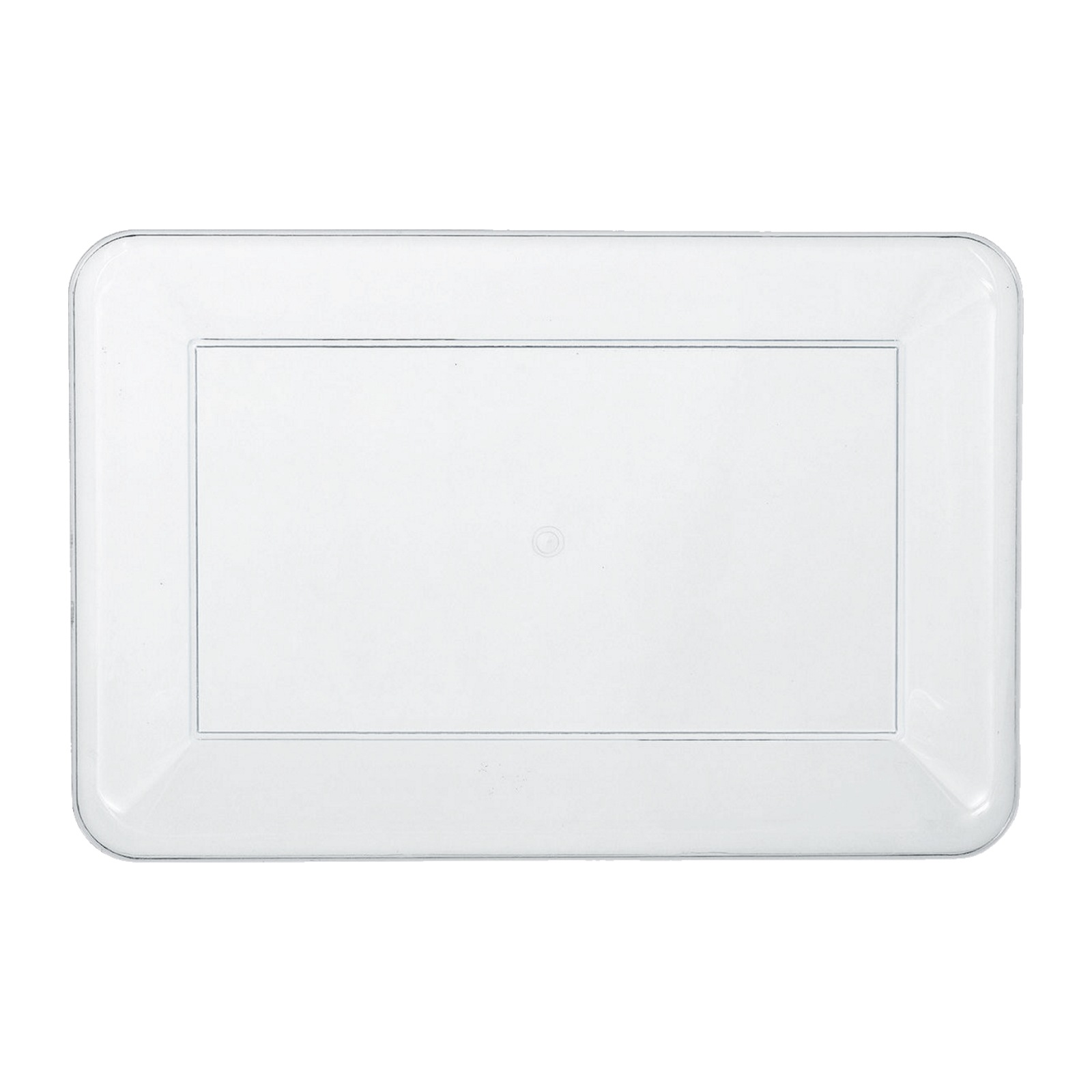 Buy Clear Plastic Rectangle Tray 36.1cm - MyDeal Australia