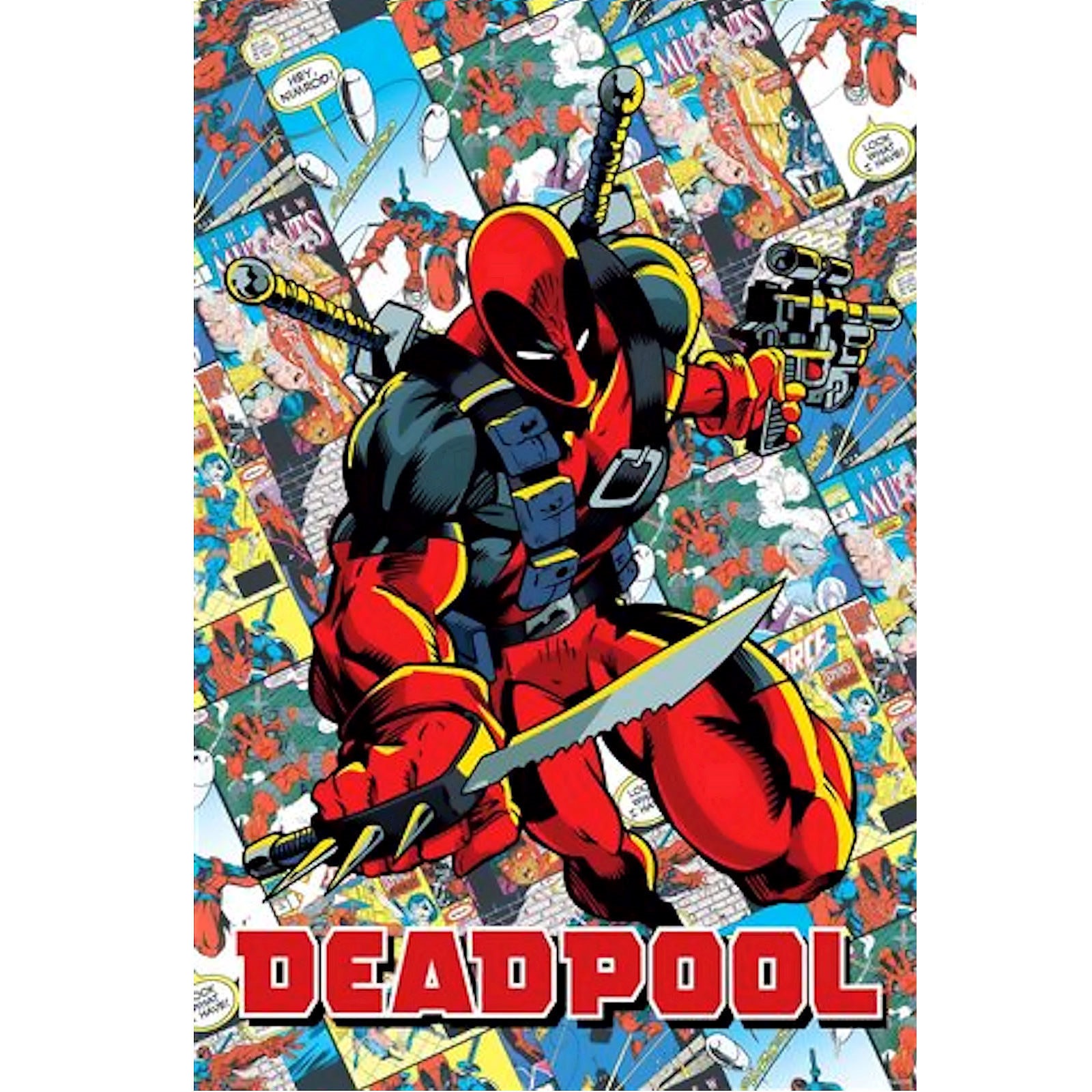 Buy Deadpool Comic Cover Poster 61cm x 91.5cm - MyDeal Australia