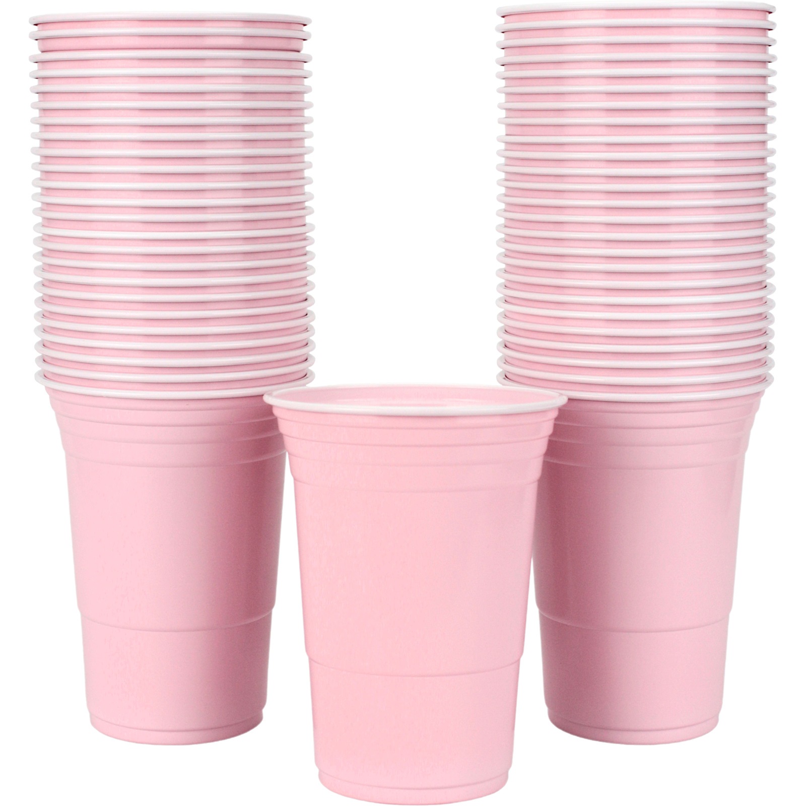 Buy Everyday Party Light Pink American Cups 450ml (Pack of 50) - MyDeal ...