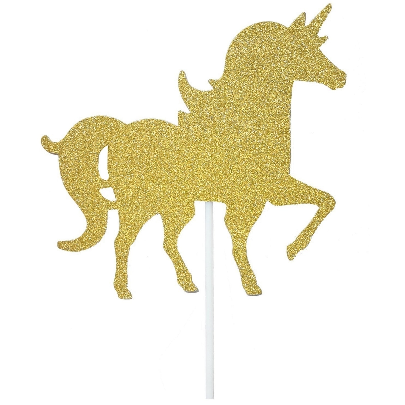 Buy Gold Unicorn Cake Topper - MyDeal Australia