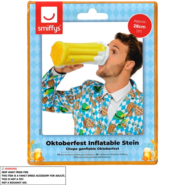Buy Inflatable Oktoberfest Beer Stein 28cm - MyDeal Australia