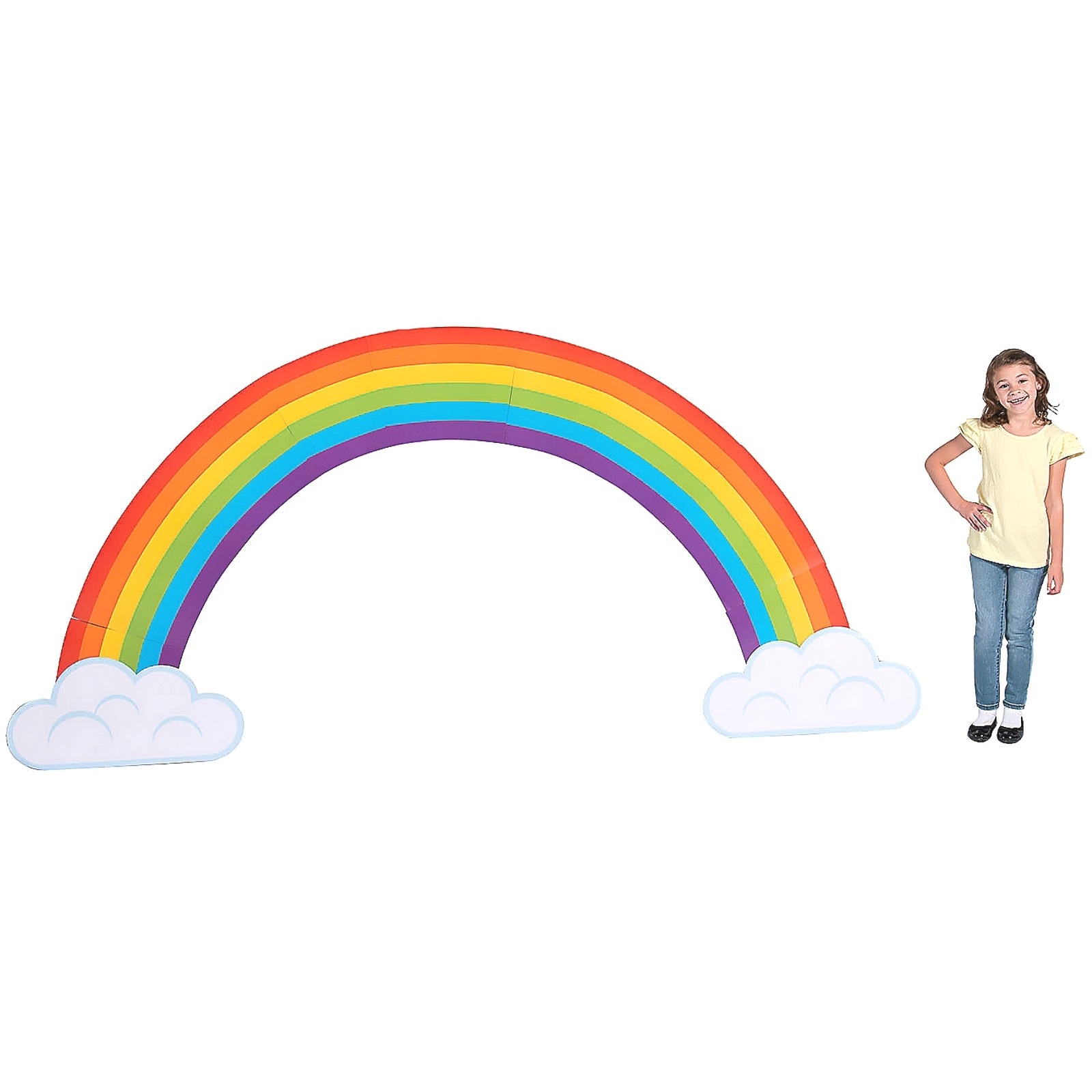 Buy Large Build-A-Rainbow Cutout Decorations - MyDeal Australia
